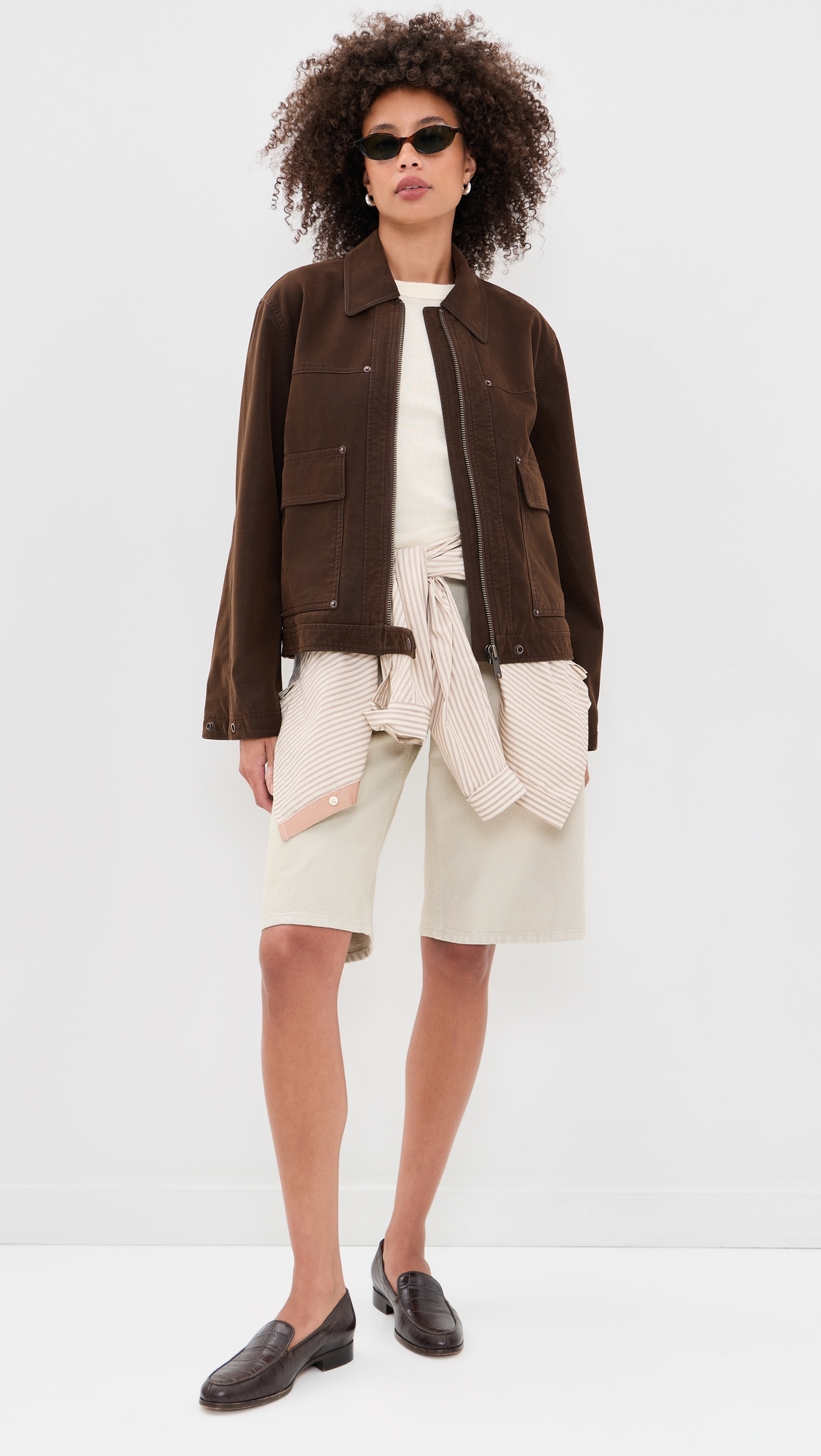 FREE PEOPLE Free People Vegan Suede Sierra Jacket